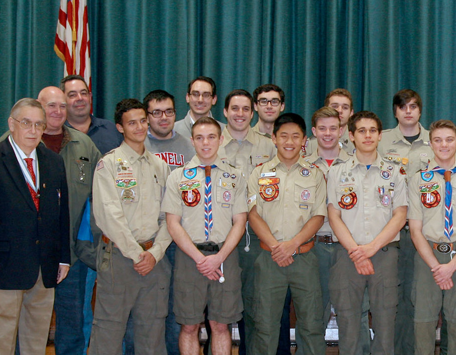 Renna Media | Boy Scouts Celebrate Doug Reeder and Watchung Hills Elks ...