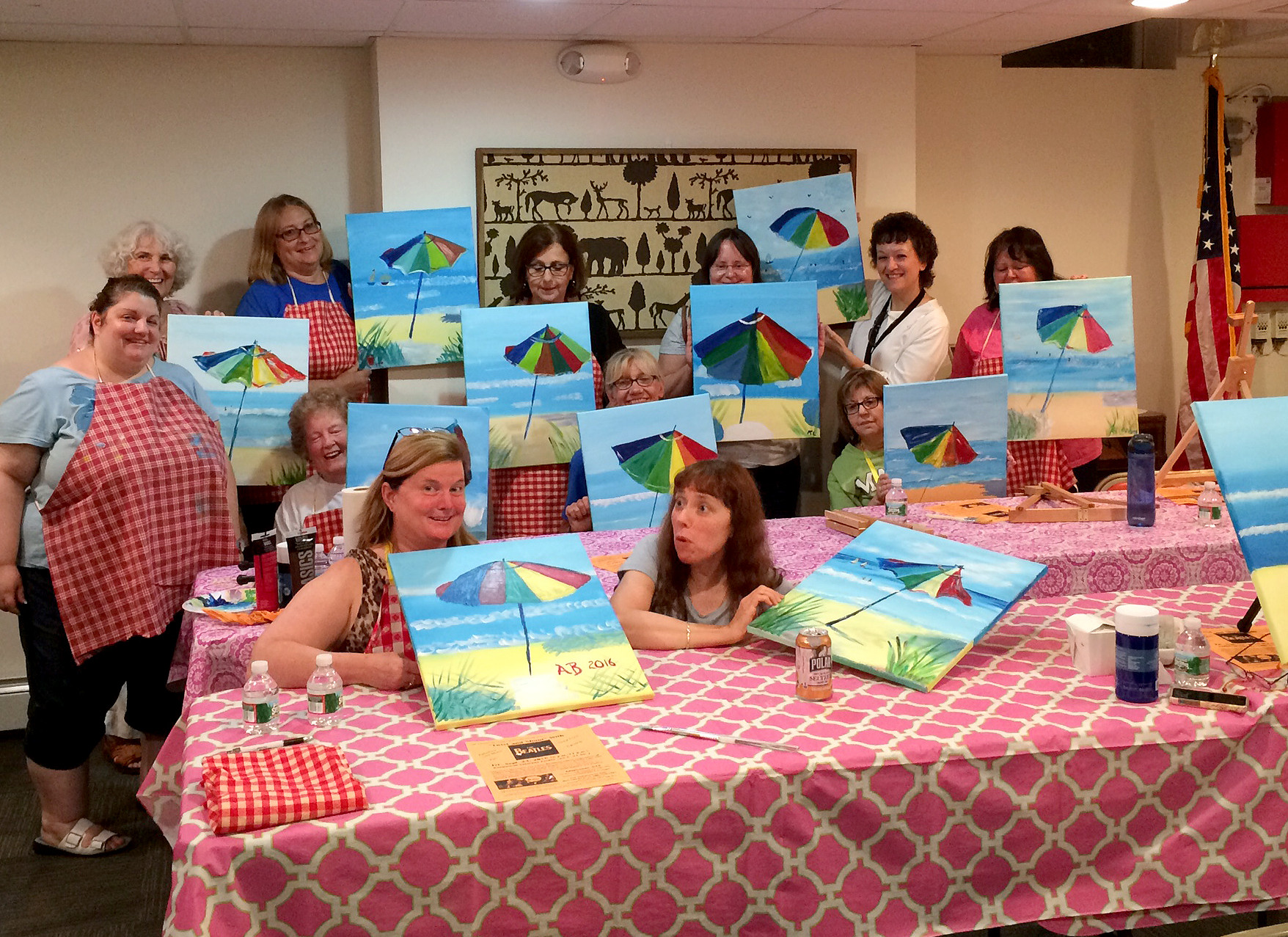 Renna Media | Painting Session at the Nitschke House With Resident ...
