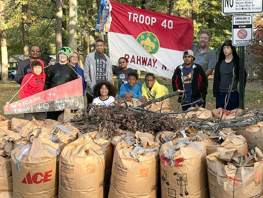 Renna Media | Boy Scouts Clean Up Stein Field