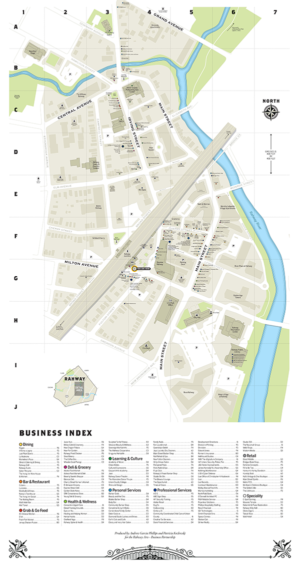 Renna Media | Rahway's New Downtown Walking Map