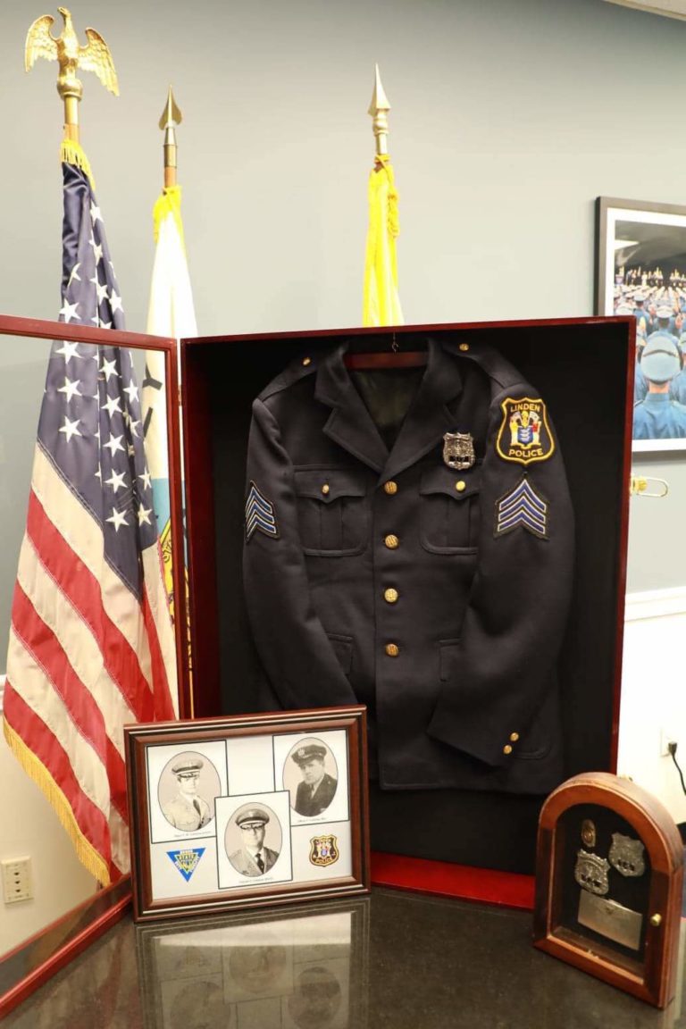 Renna Media | Linden Police Colonel Callahan Given Grandfather’s Uniform