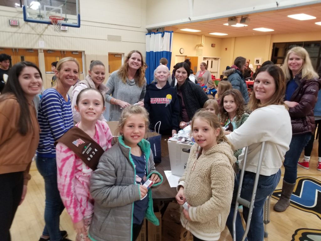 Renna Media | Long Hill Girl Scout Community Service Night 2019