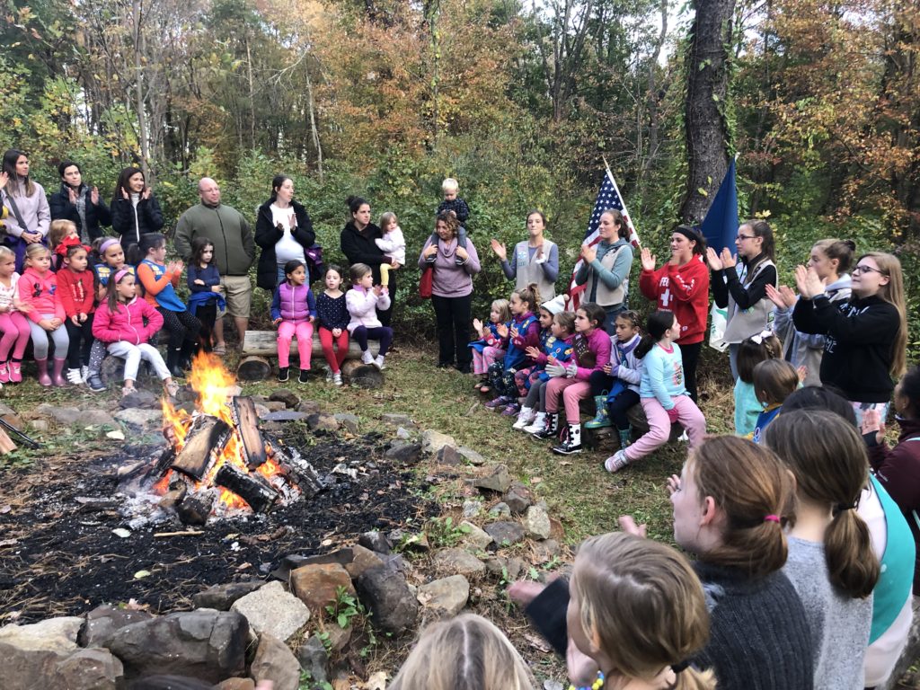 Renna Media | Long Hill’s Girl Scouts Annual Campfire / Sing-Along 2019