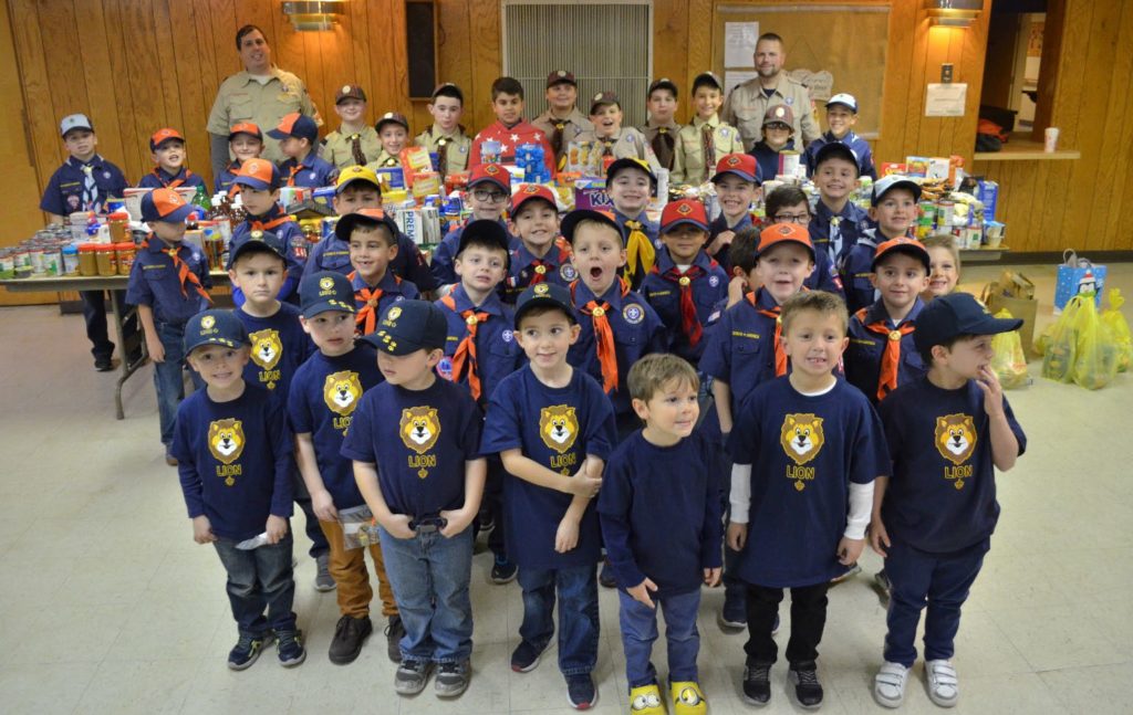 Renna Media | Cub Scout Pack 145 Goes Scouting For Food 2019