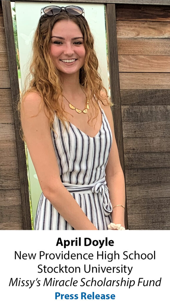 Renna Media | April Doyle Receives NJ Sharing Network Scholarship