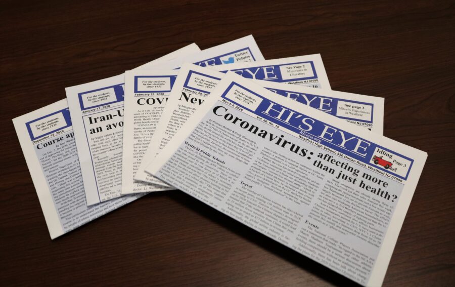 Renna Media | Westfield High School Student Newspaper Receives 1st Place