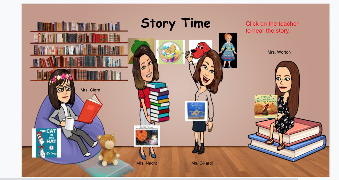 Renna Media | Valley Road Elementary School holds Virtual Story Time