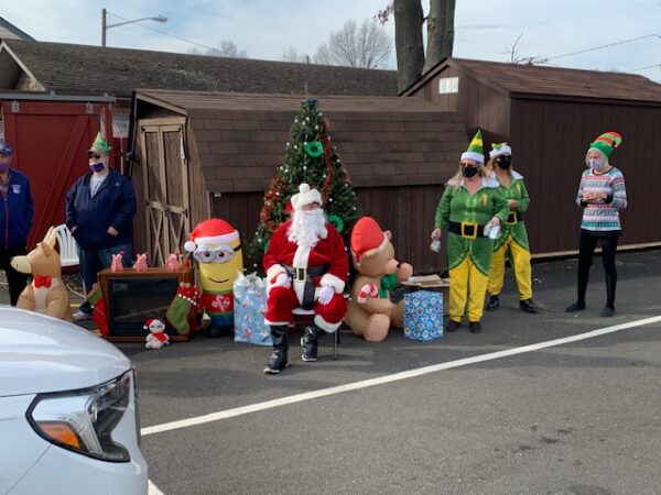 Renna Media | Clark American Legion holds Drive-By Christmas party