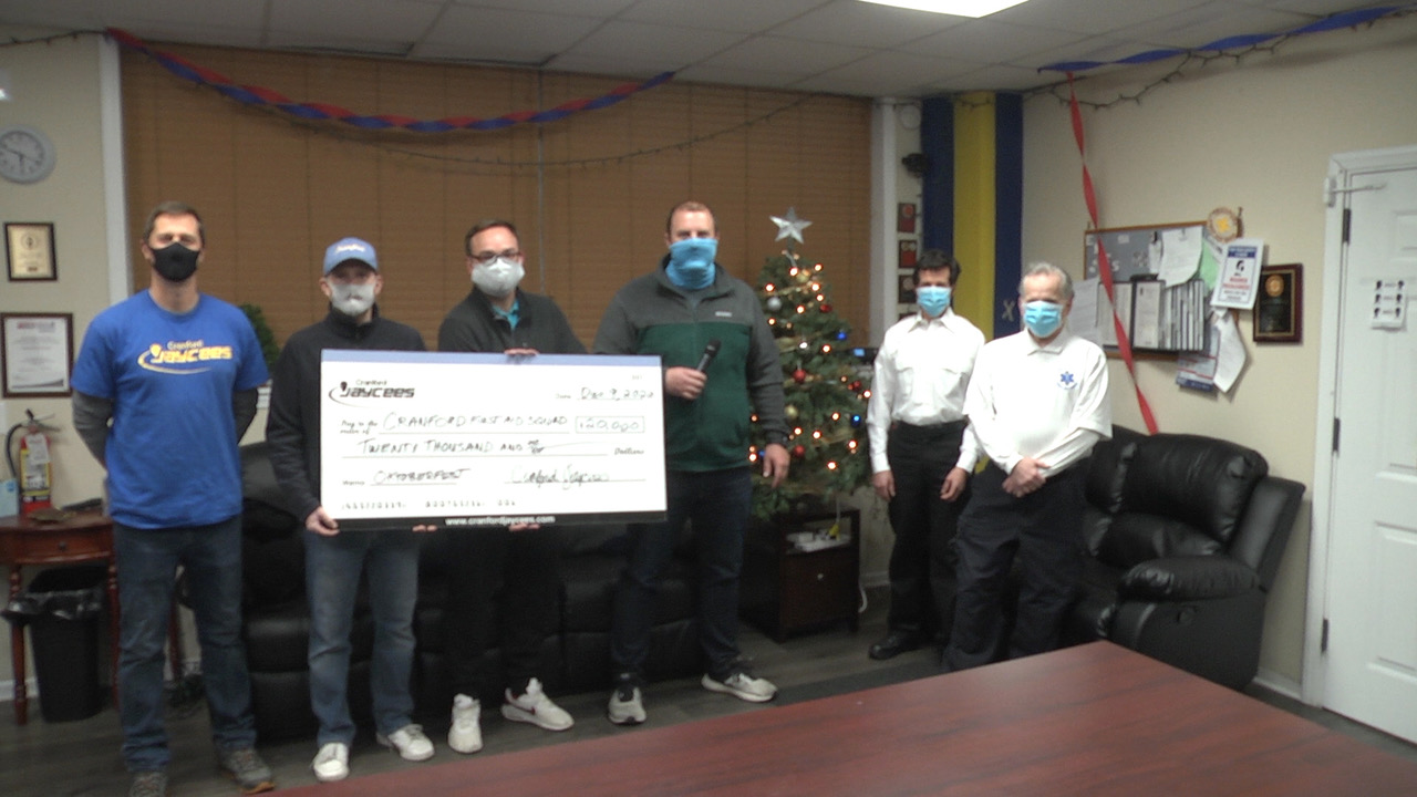 Renna Media | Cranford Jaycees Donate Oktoberfest Proceeds to First Aid
