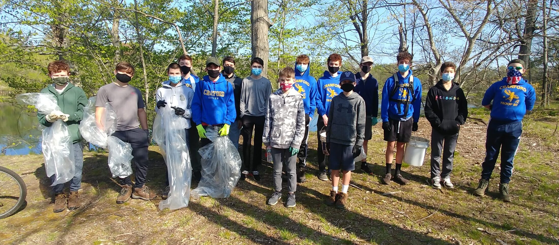 Renna Media | Cranford Boy Scouts Rahway River Cleanup