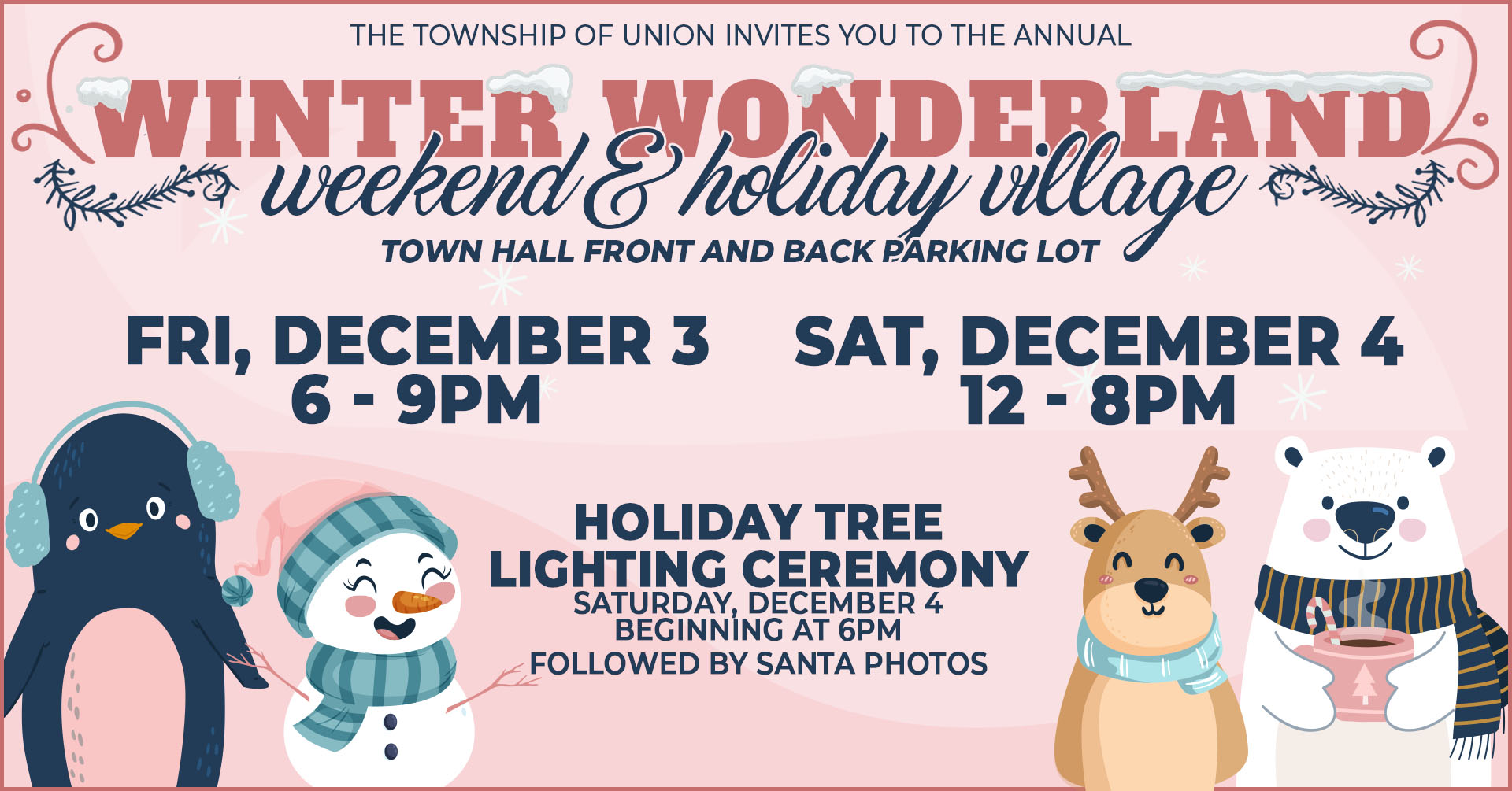 Renna Media | Union Township to host Winter Wonderland & Holiday Village