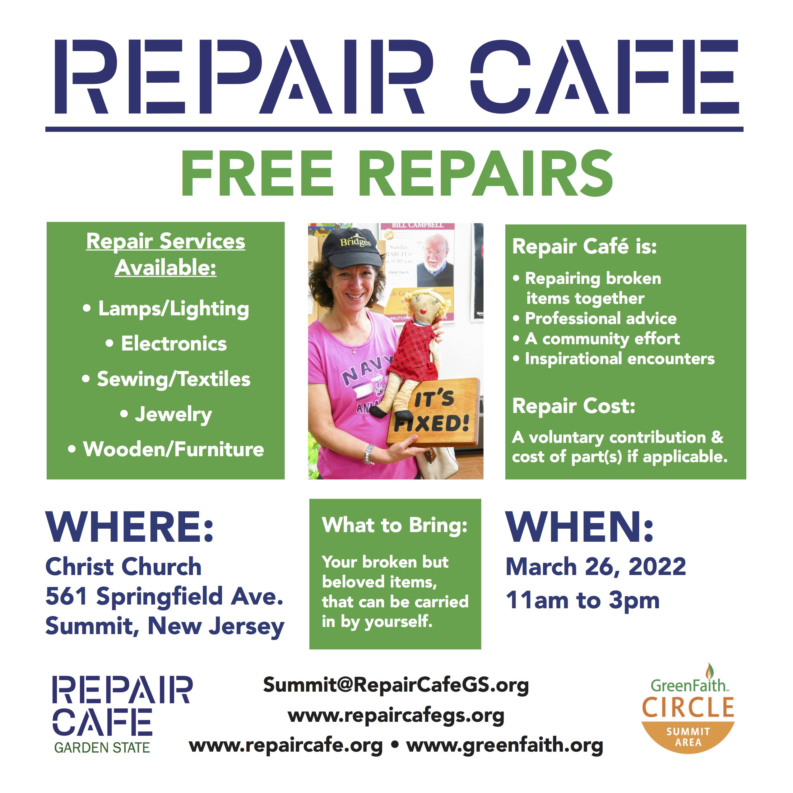 Renna Media | Summit’s 2022 Repair Café Event