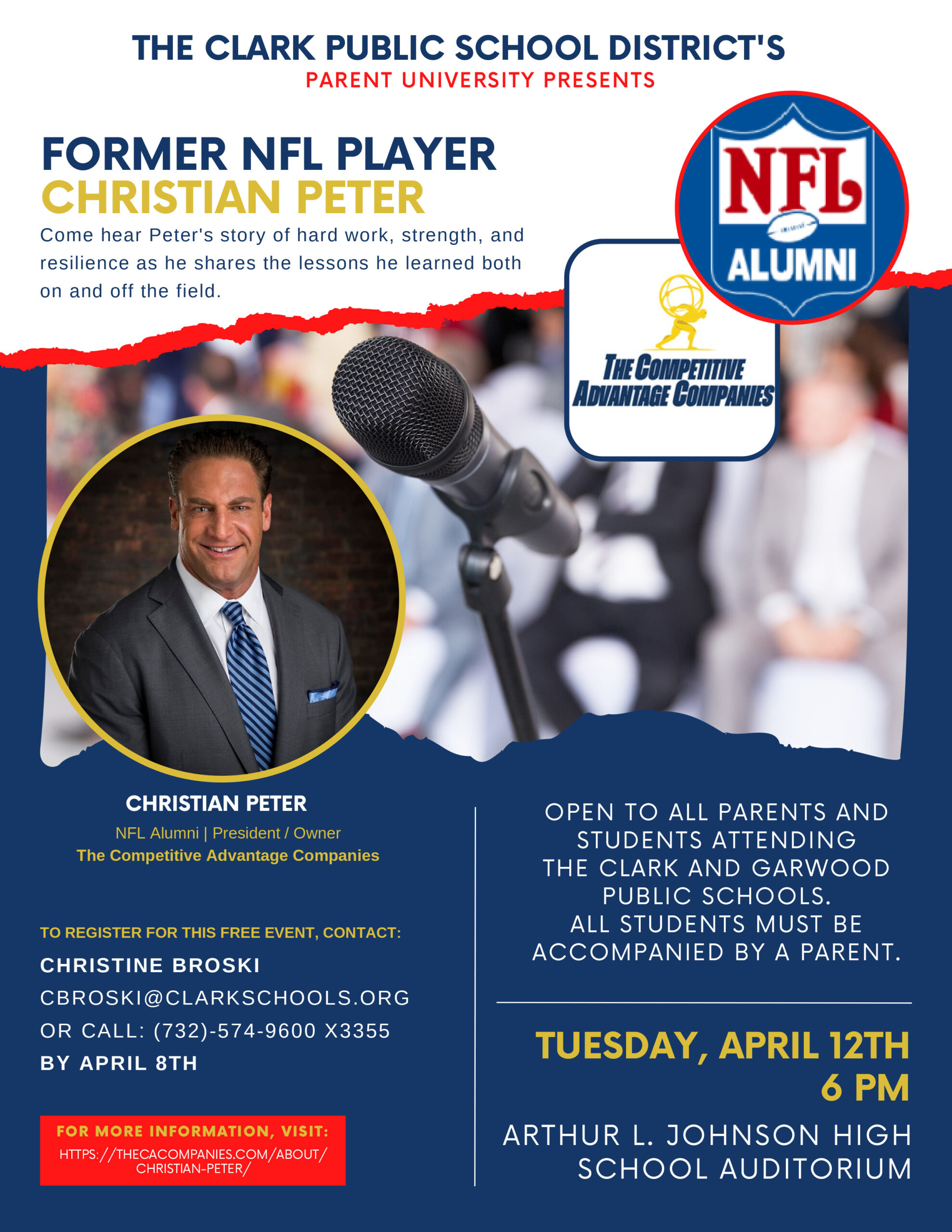 Renna Media | Parent University: NFL Player Christian Peter
