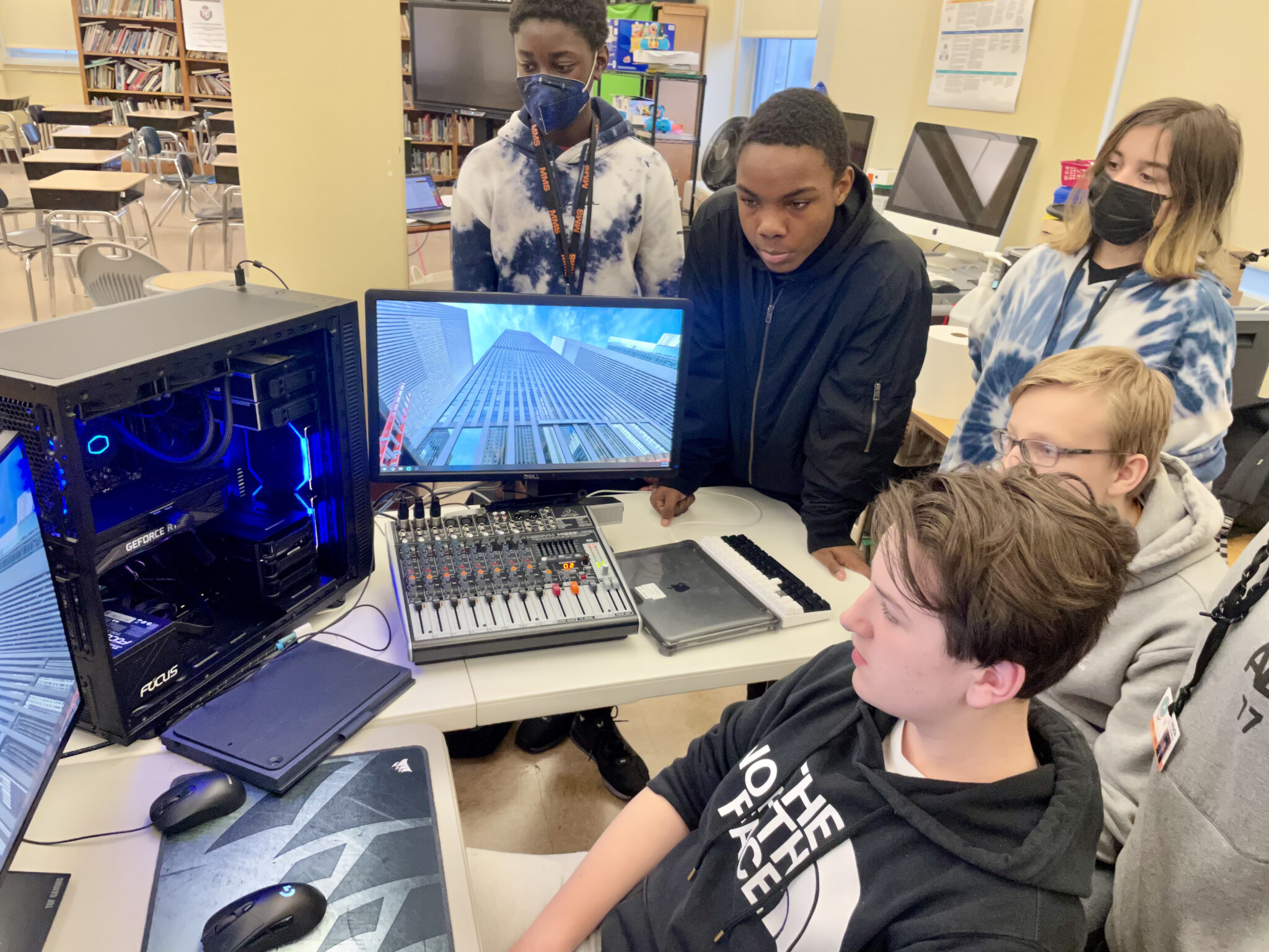 Renna Media | McManus Middle School Students Build Computer