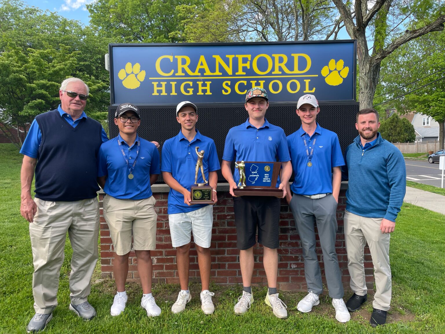 Renna Media | Cranford High State Championship Golf Team