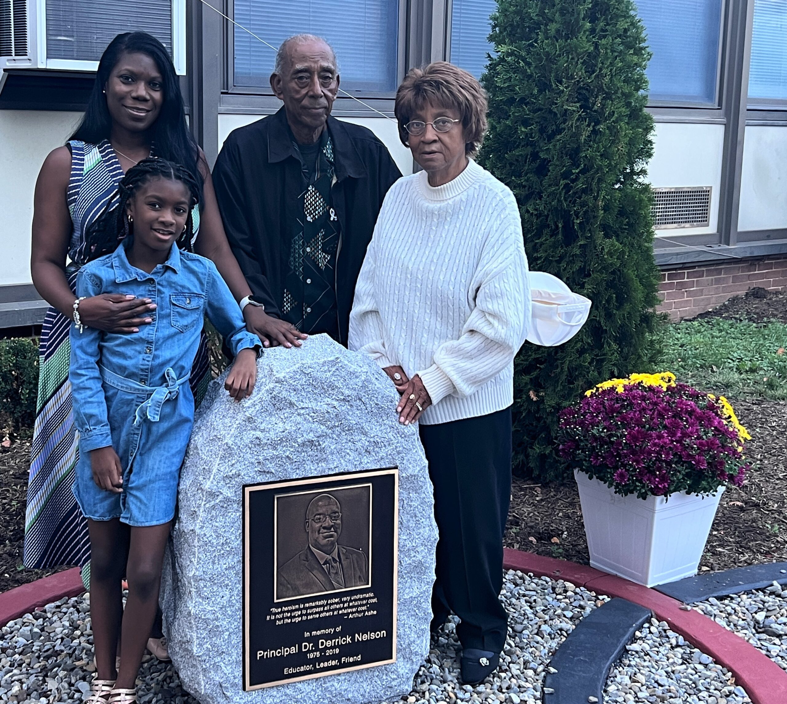 Renna Media | Dr. Derrick Nelson Memorial Courtyard