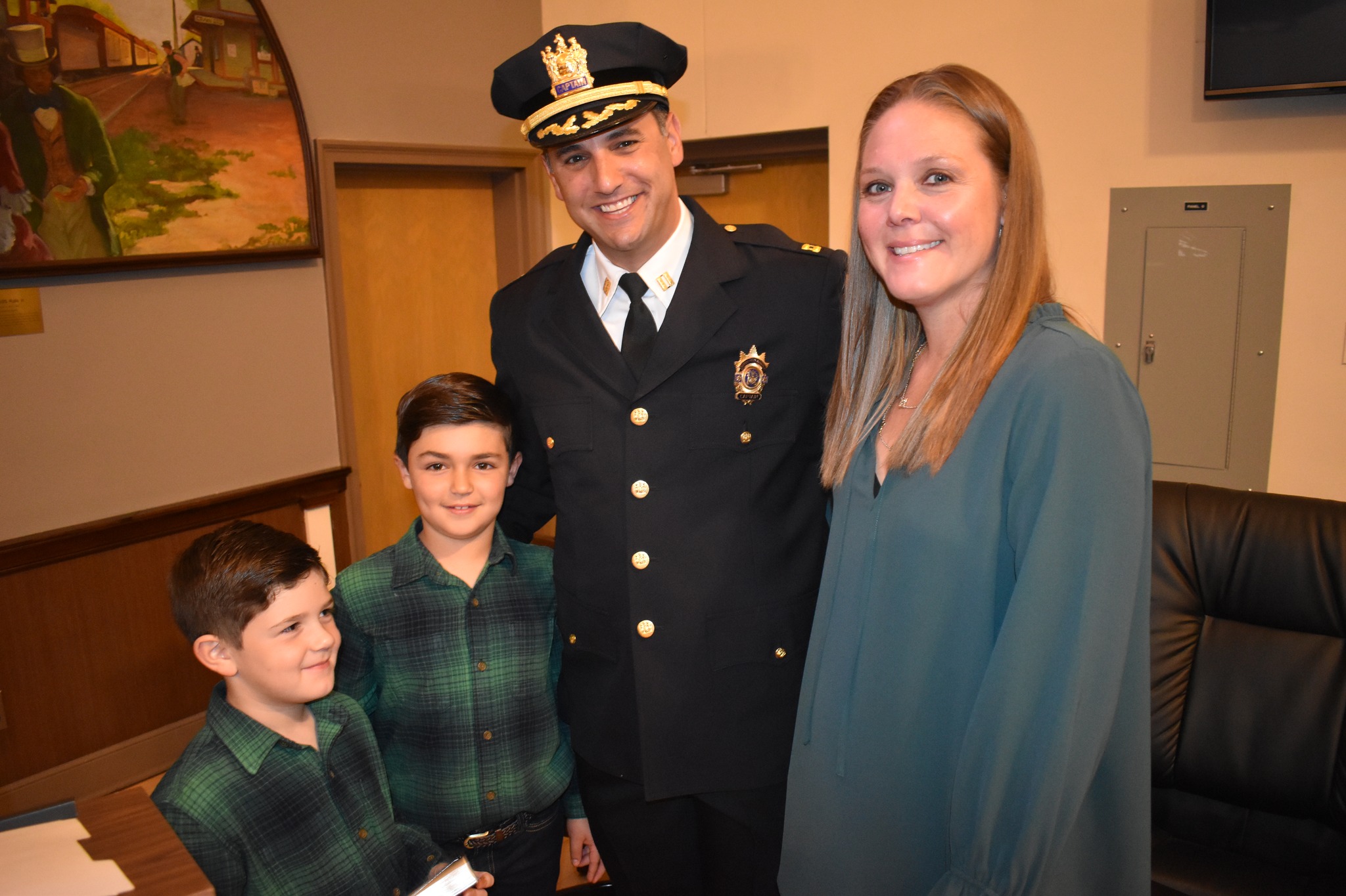 Renna Media | Captain Matthew Nazzaro Sworn In