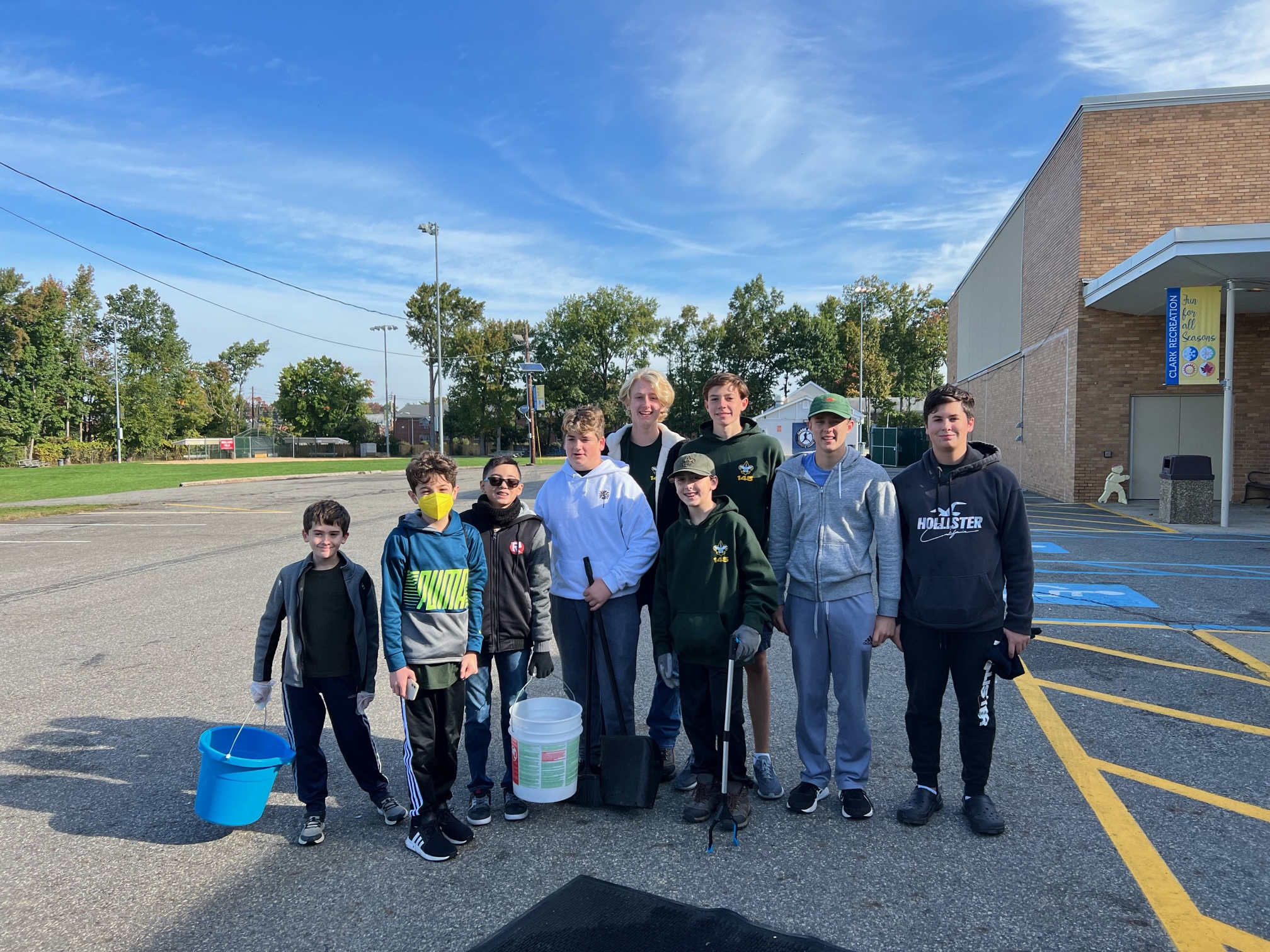 Renna Media | Clark Scouts Give Back to Community