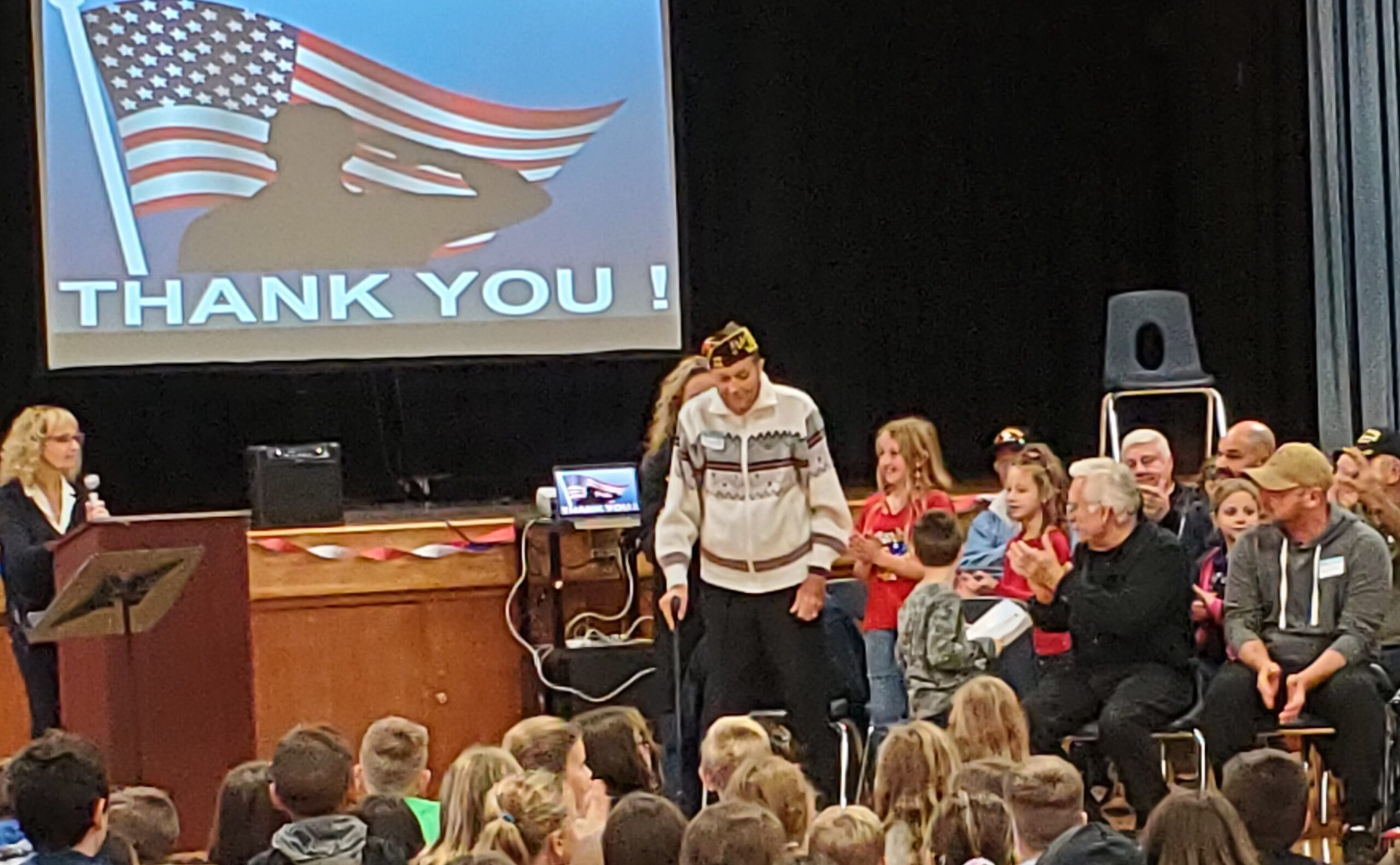 Students and staff Honor Our Veterans 2 | Renna Media