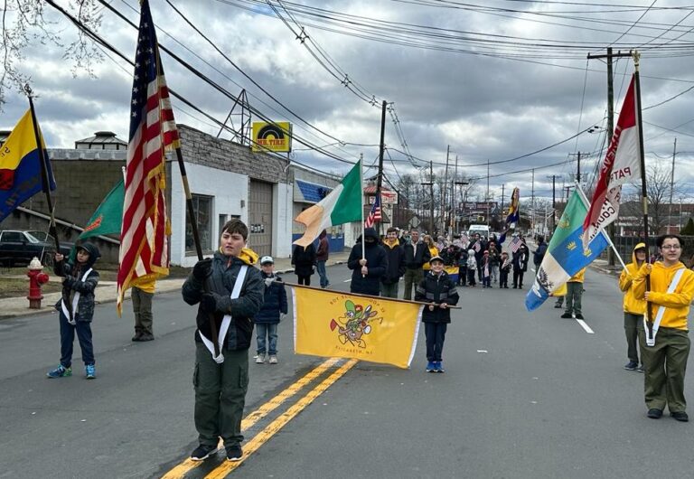 Renna Media | Scouts March in St. Patrick's Day Parade