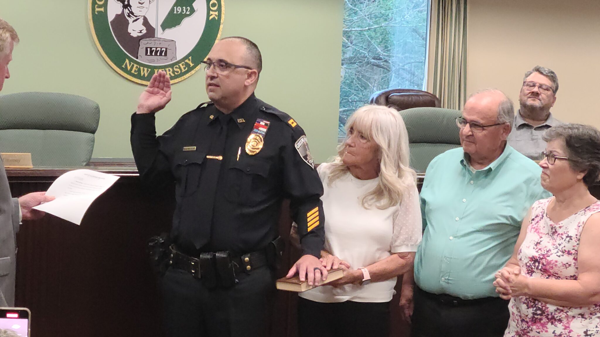 Renna Media | Green Brook Police Officers Sworn In